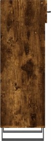 vidaXL Botník 30 x 35 x 105 cm kompozitní dřevo [829705] Barva: Bílá