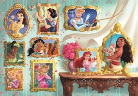 Clementoni puzzle disney princezny: obrazová galerie 1000 dílků