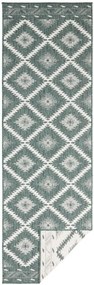 NORTHRUGS - Hanse Home koberce Kusový koberec Twin Supreme 103431 Malibu green creme – na ven i na doma - 120x170 cm