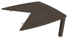 Jednací prvek Verno+ 141,4 x 141,4 cm, diagonální, dub antracit