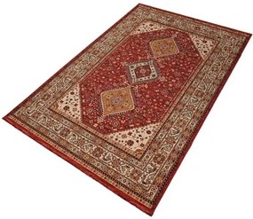 ORIENTAL WEAVERS Kusový koberec PRAGUE 93/IB2R BARVA: Červená, ROZMĚR: 100x150 cm
