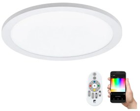 Eglo 97958 - LED RGBW Stropní svítidlo SARSINA-C LED/16W/230V + dálkové ovládání