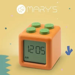 Mary's Budík - kostka, oranžová