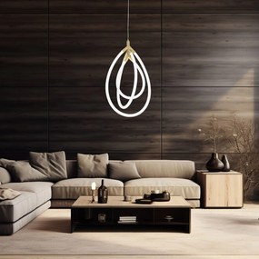 Toolight Moderní LED osvětlení Circle-2 G018-CP zlaté