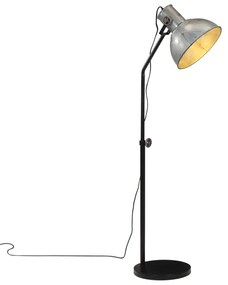 Stojací lampa 25 W vintage stříbrná 30 x 30 x 90–150 cm E27,  371876