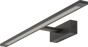TK Lighting Černé LED svítidlo nad zrcadlo Gallery 62cm 20W TK18002