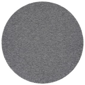 Šedý kulatý venkovní koberec ø 160 cm Vagabond™ - Narma