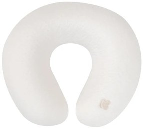 KikkaBoo Cestovní polštářek z paměťové pěny Airknit White