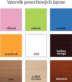 Dětská postel se šuplíkem 160x80cm JEDNOROŽEC