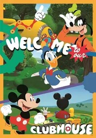 CLEMENTONI Puzzle Mickeyho klubík MAXI / 60 dílků / od 4 let
