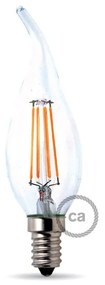 creative cables Dekorativní LED žárovka gust of Wind 4.5W E14 2700K