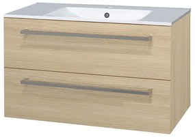 Mereo Mereo, Bino, koupelnová skříňka s keramickým umyvadlem 101 cm, CN632