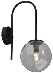 Nástěnná lampa CAMBRIDGE 1xE14/60W/230V černá