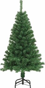 Umělý vánoční stromeček Zelená 150 cm PVC, ocel a plast 3396900