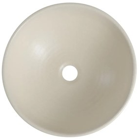 Sapho Sapho, ATTILA keramické umyvadlo, průměr 43cm, slonová kost, DK005