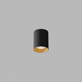 Stropní subtilní LED váleček Tiny II  Stropní subtilní LED váleček Tiny II Barva: Černá / Zlatá, Stmívání: Stmívatelné DALI/PUSH, Výška: 95 mm