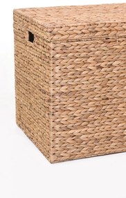 Truhla na prádlo BIG, vodní hyacint, šířka 90 cm natur