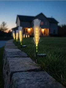 Sinsay - Solar LED light in the shape of pampas grass - bílá