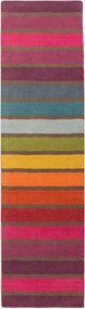 Ručne tkaný behúň Illusion Candy Multi, 60x230, viacfarebná, chodba / predsieň, Flair Rugs