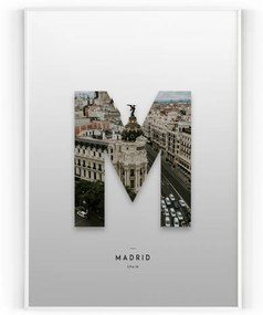 Plakát / Obraz Madrid Samolepící plátno A4 - 21 x 29,7 cm