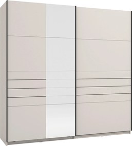 XXXLutz SKŘÍŇ S POSOUVACÍMI DVEŘMI, kašmírová, 220/217,5/61 cm Xora - Šatní skříně - 000834015309