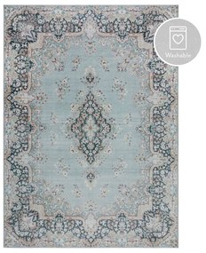 Tyrkysový pratelný koberec 160x230 cm FOLD Colby – Flair Rugs