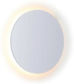 ACA Lighting LED nástěnné dekorativní svítidlo ECLIPSE 15W/230V/3000K/1200Lm/80°/IP20, kruhové bílé