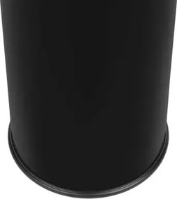 ALDA Cigarette Pillar černá / Odpadkový koš s popelníkem / 15 l / Lako