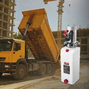 Hydraulický agregát 8 l, Maximální přetlak 22 MPa a průtok 3,4 l/min VEVOR