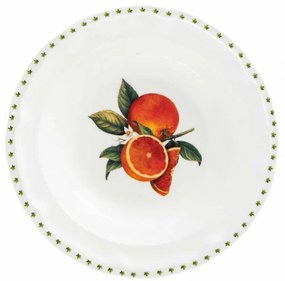 Jídelní porcelánová 18-ti dílná sada talířů LE PRIMIZIE FRESH FRUITS BRANDANI