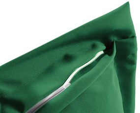 Biante Dekorační povlak na polštář s lemem Rongo RG-056 Zelený 35 x 45 cm