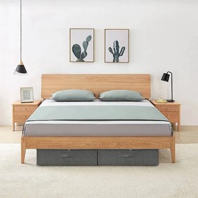 Úložné boxy 2 ks textil 70 x 40 x 18 cm antracitové 332904