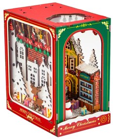 2Kids Toys 3D skládačka Zarážka na knihy Bílé Vánoce