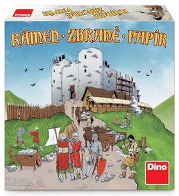 Dino Hra Kámen, zbraně, papír II