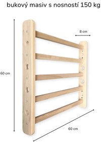 Antonie Emma Stavebnice Faber - průlezka pro patrovou postel