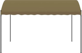 Altán 4 x 3 x 2,6 m taupe 180 g/m² 312217