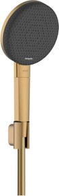 Hansgrohe Raindance Alive Select S - Set sprchové hlavice, držáku a hadice, 3 proudy, EcoSmart, kartáčovaný bronz 24612140