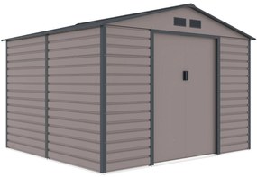 Zahradní domek G21 GAH 706 - 277 x 255 cm, šedý