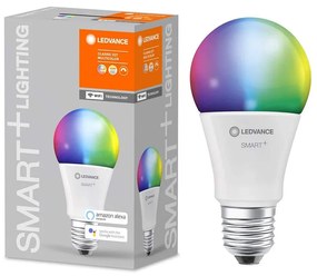 Ledvance | LED RGBW Stmívatelná žárovka SMART+ E27/9W/230V 2700K-6500K Wi-Fi - Ledvance | P224690A