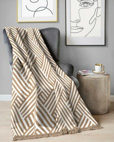 deka s třásněmi, zig zag, 150 x 200 cm