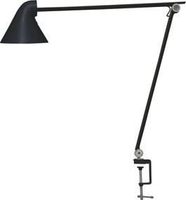 Lampa na pracovní stůl NJP LED 2700 K s bočním uchycením ke stolu černá