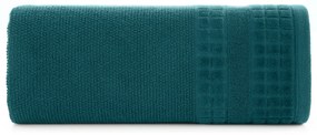 SADA RUČNÍKŮ CUBA4 3KS 70X140 CM TMAVĚTYRKYSOVÁ