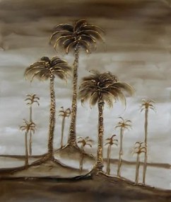 Palmy na ostrovech - 90 x 60 cm