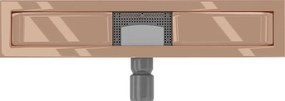 Mexen Flat těleso pro liniový odtok 60 cm, růžové zlato - 1615060