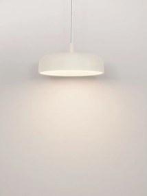 Krémové hliníkové LED stmívatelné závěsné svítidlo ø 40 cm Noelia – Nova Luce