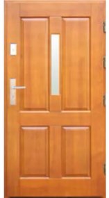 Archo - Venkovní vchodové dřevěné dveře Masivní D-6 105095