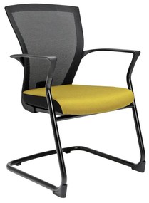 Office Pro Jednací židle MERENS MEETING Barva potahu: BI 205 - žlutá