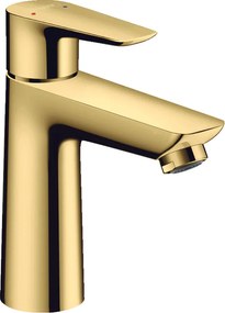 Hansgrohe Talis E, umyvadlová baterie 110 s odtokovou soupravou s táhlem, zlatá lesklá, 71710990