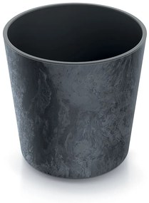 Květináč NURBI ROUNDED BETON EFFECT antracit