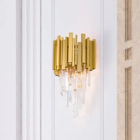 Designové nástěnné svítidlo Grane zlaté